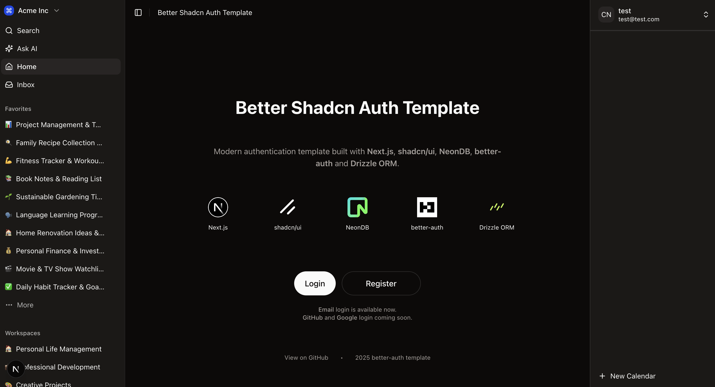 GitHub - Ted2xmen/better-shadcn-auth: A modern authentication template for Next.js projects ...