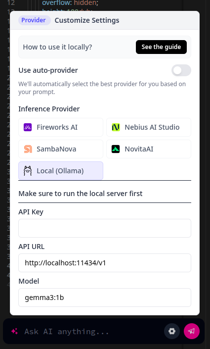 GitHub - MartinsMessias/deepsite-locally: DeepSite — AI website builder with local hosting ...