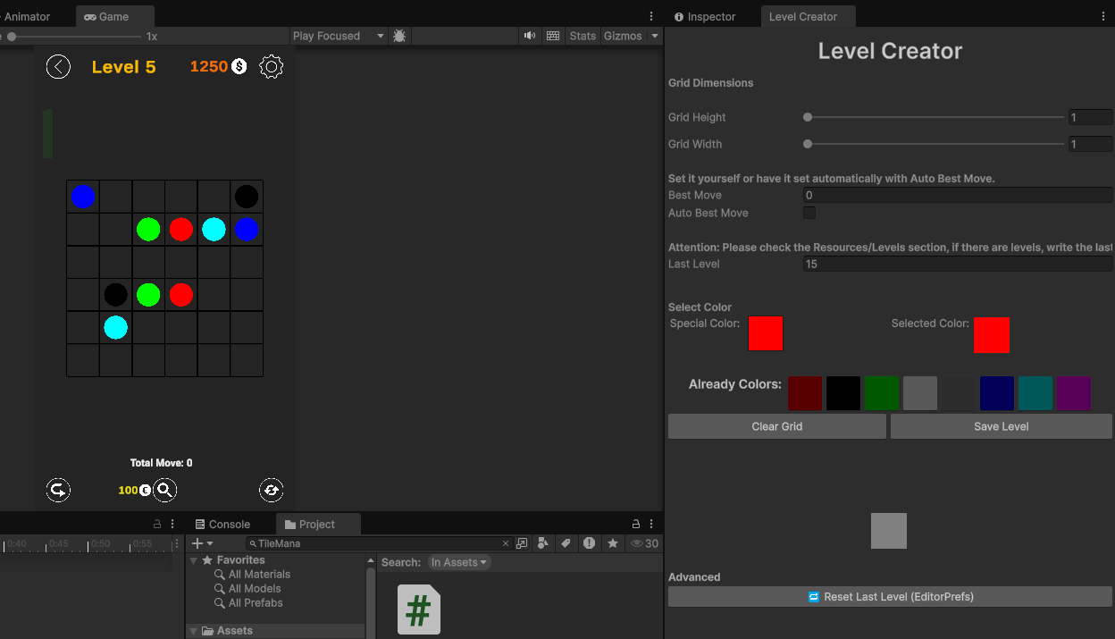 GitHub - MuhammedDemir06/ColorFlow: 2D Puzzle Game For Mobile And Pc