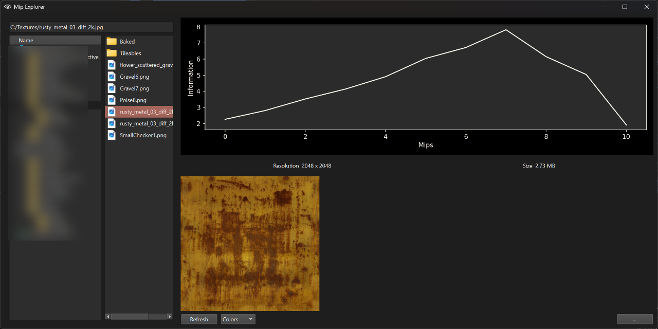 GitHub - HaukeThiessen/Mip-Explorer: A tool to display how texture ...