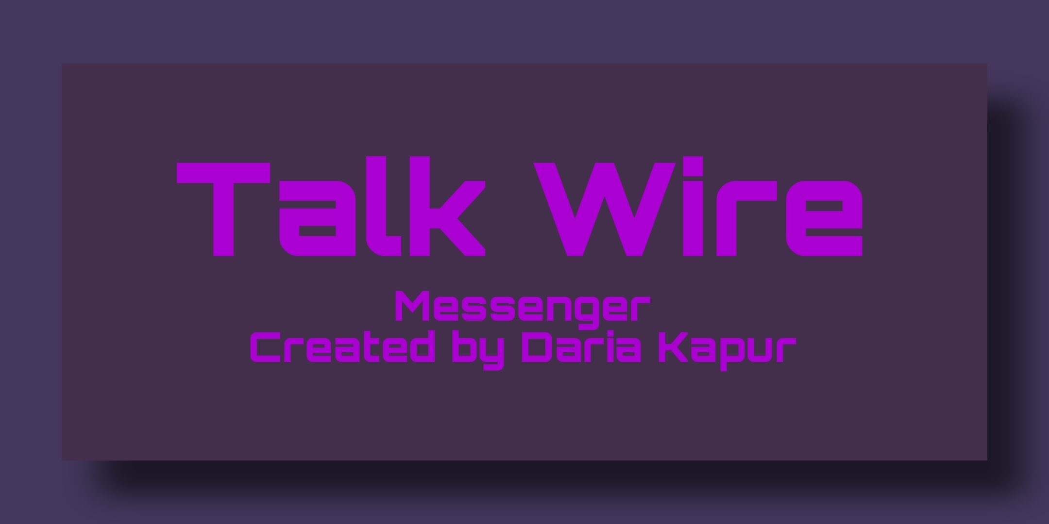 GitHub - dasha-sync/messenger: a.k.a. Telegram