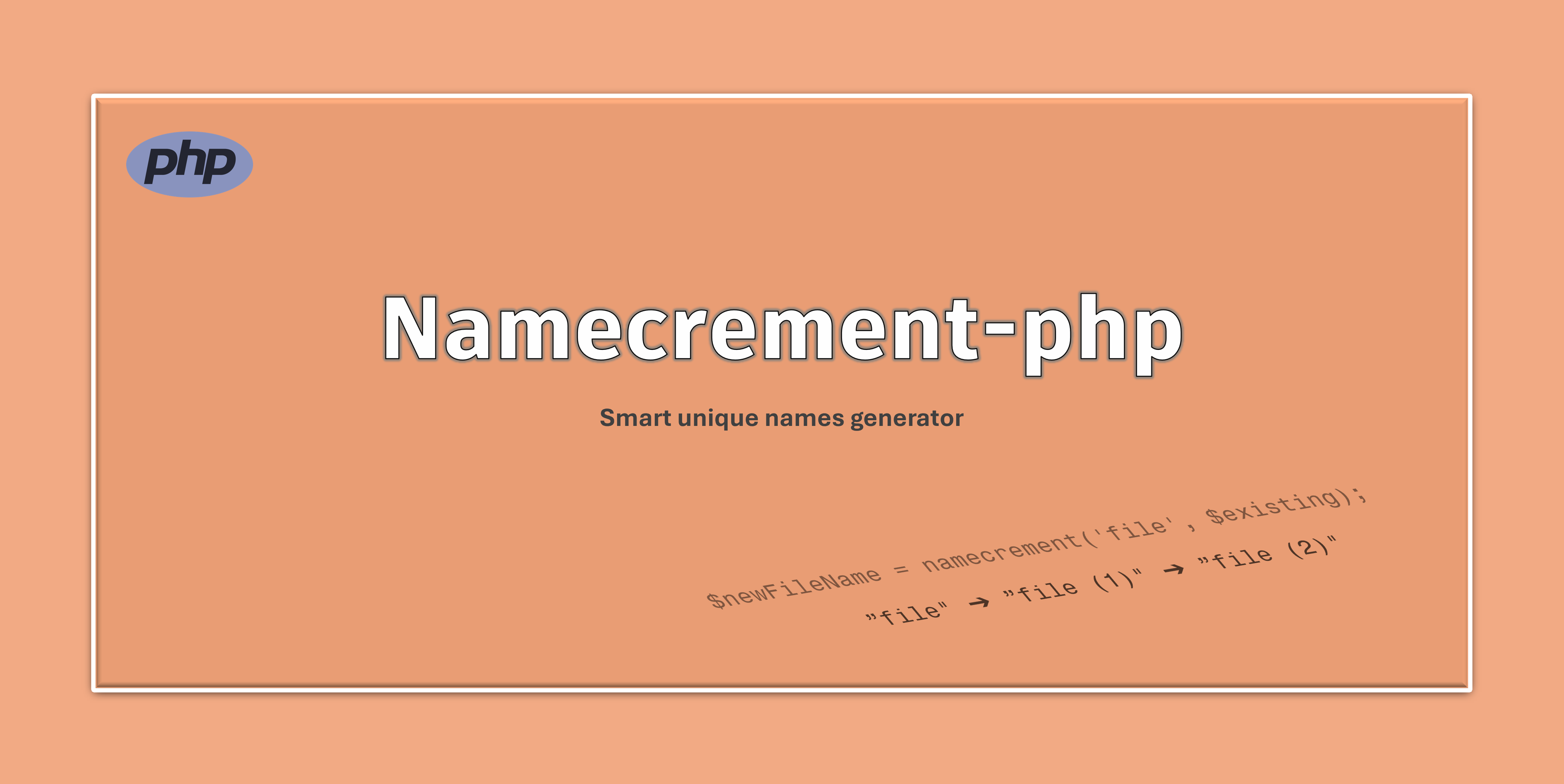 Namecrement-php