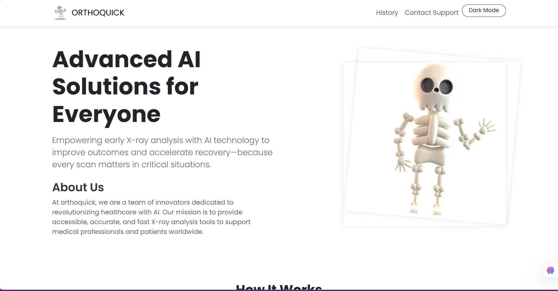 GitHub - komalrubyjane/OrthoQUick: 🦴 OrthoQuick — AI-powered X-ray Fracture Detection & Healing ...