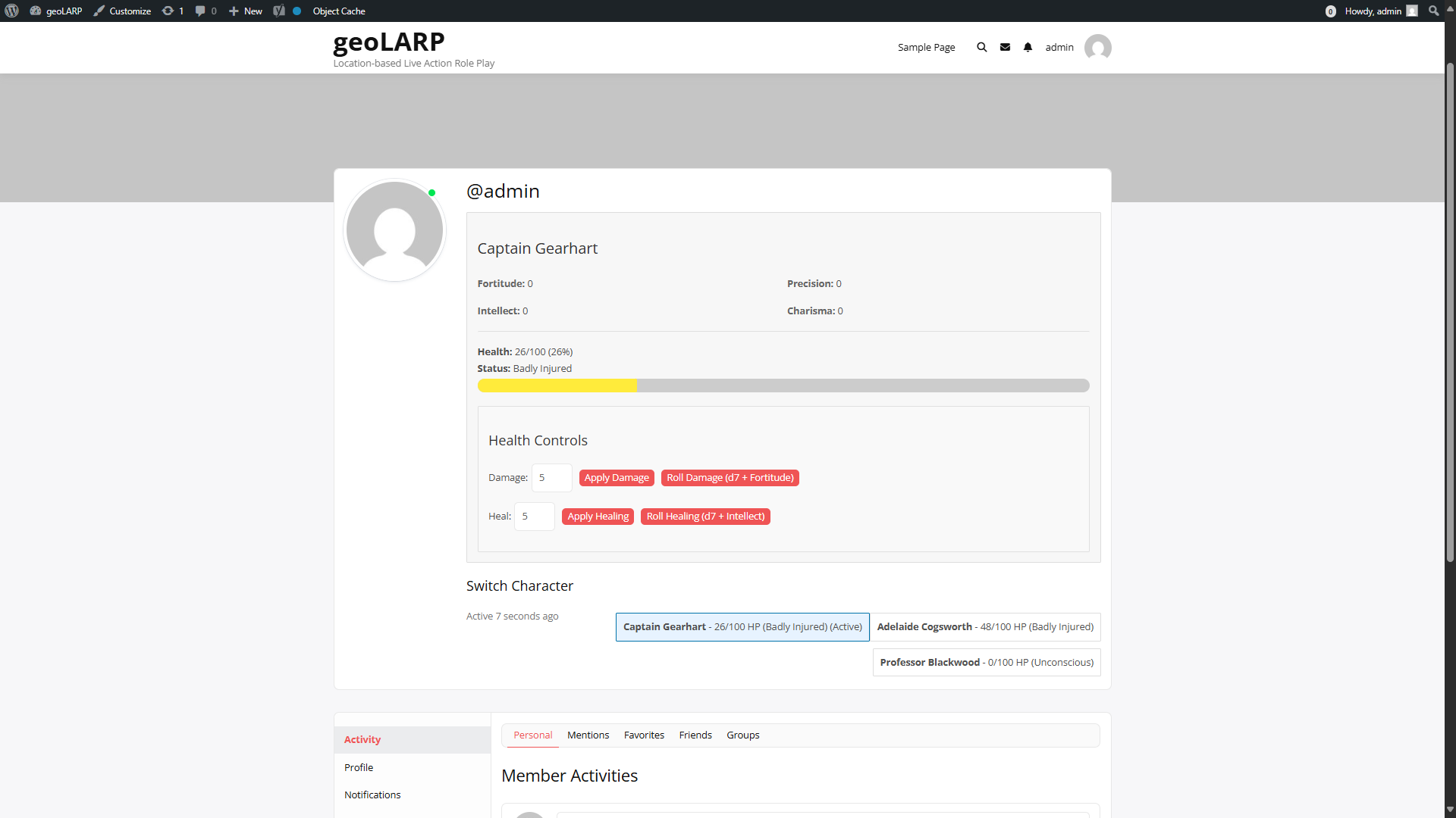 GitHub - TortoiseWolfe/RPG-Suite