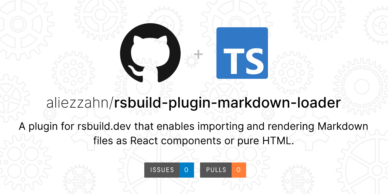 GitHub - aliezzahn/rsbuild-plugin-markdown-loader: A plugin for rsbuild.dev that enables ...