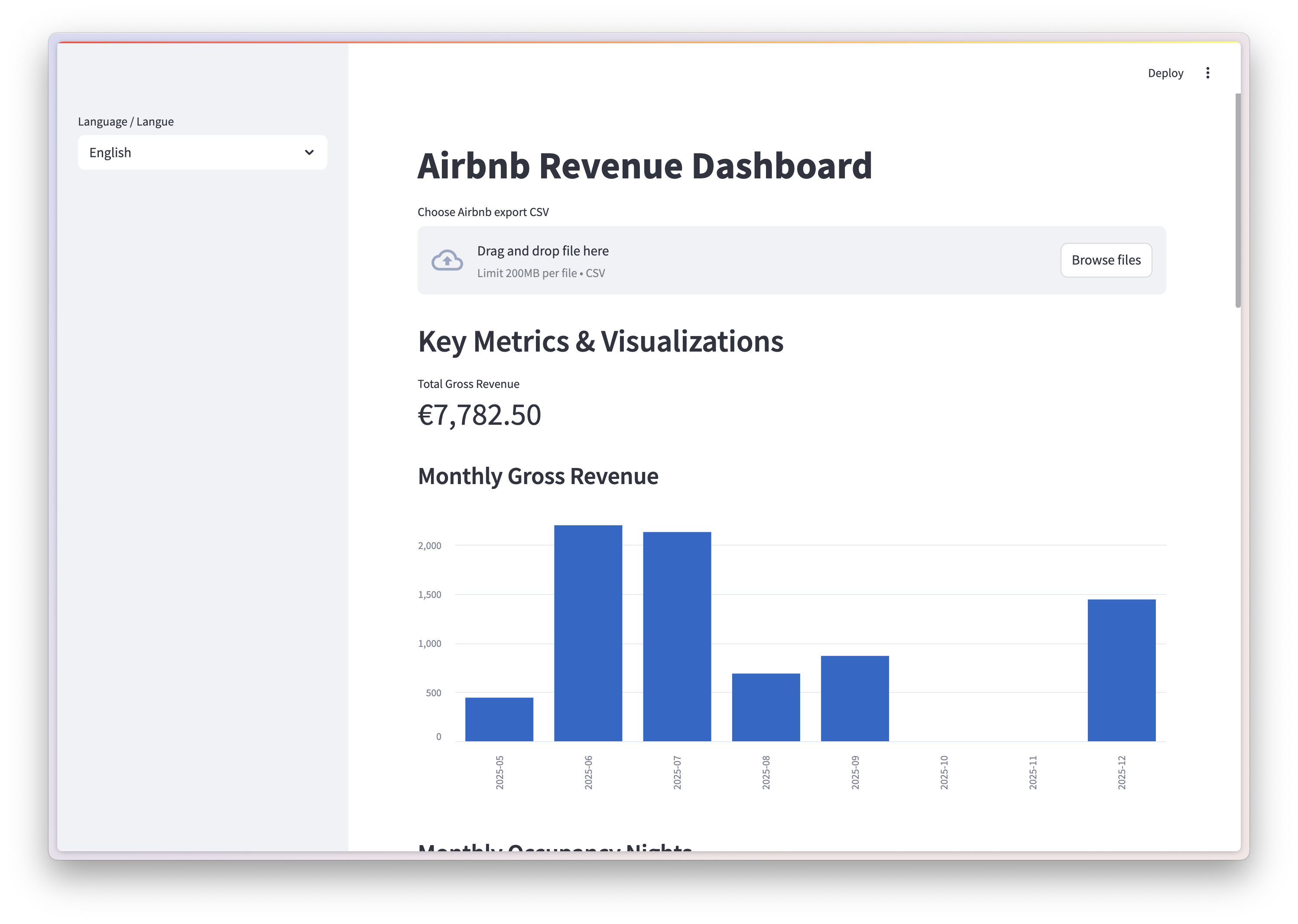 GitHub - gonzague/airbnb-revenue-dashboard: Airbnb Revenue Dashboard