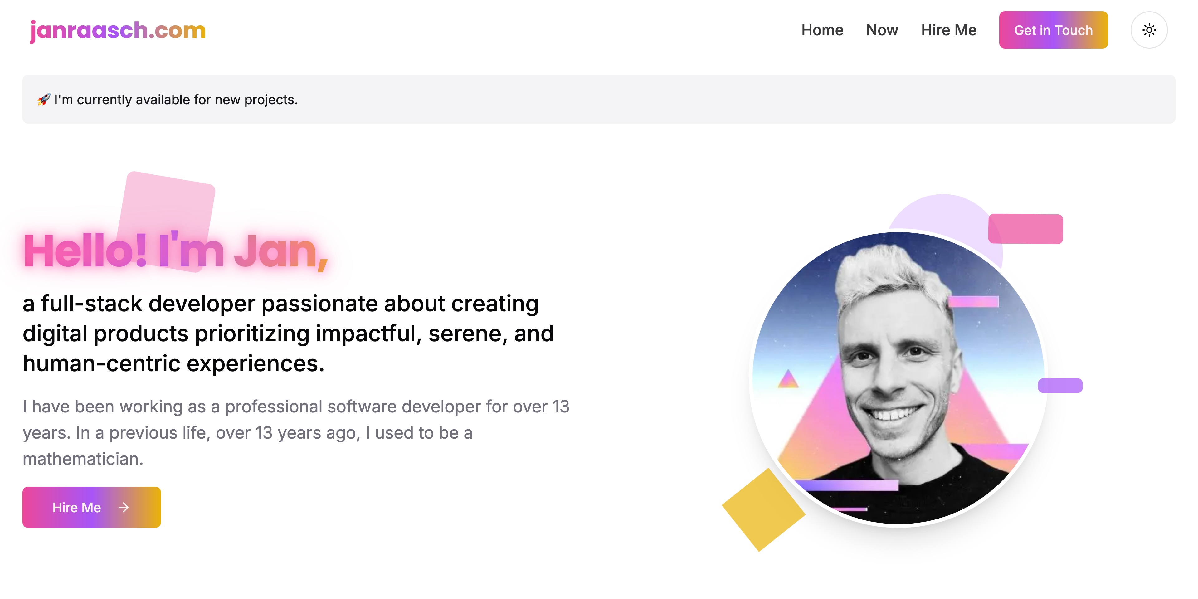 GitHub - janraasch/janraaschcom-vibrant: The source-code of my Next.js-powered website. Built ...
