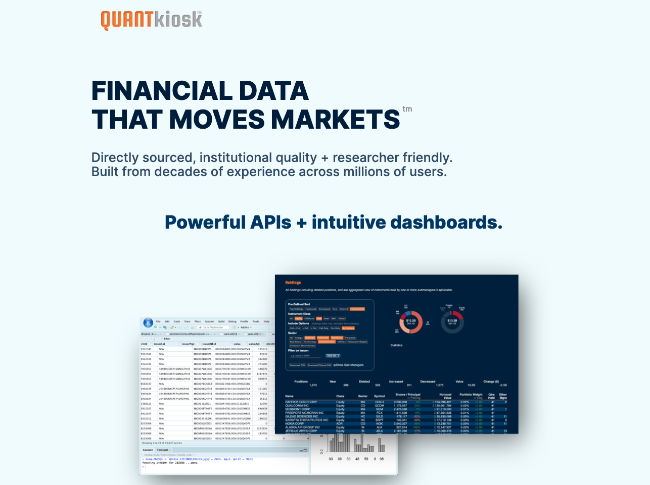 GitHub - quantkiosk/qkiosk-r: QUANTkiosk R Client
