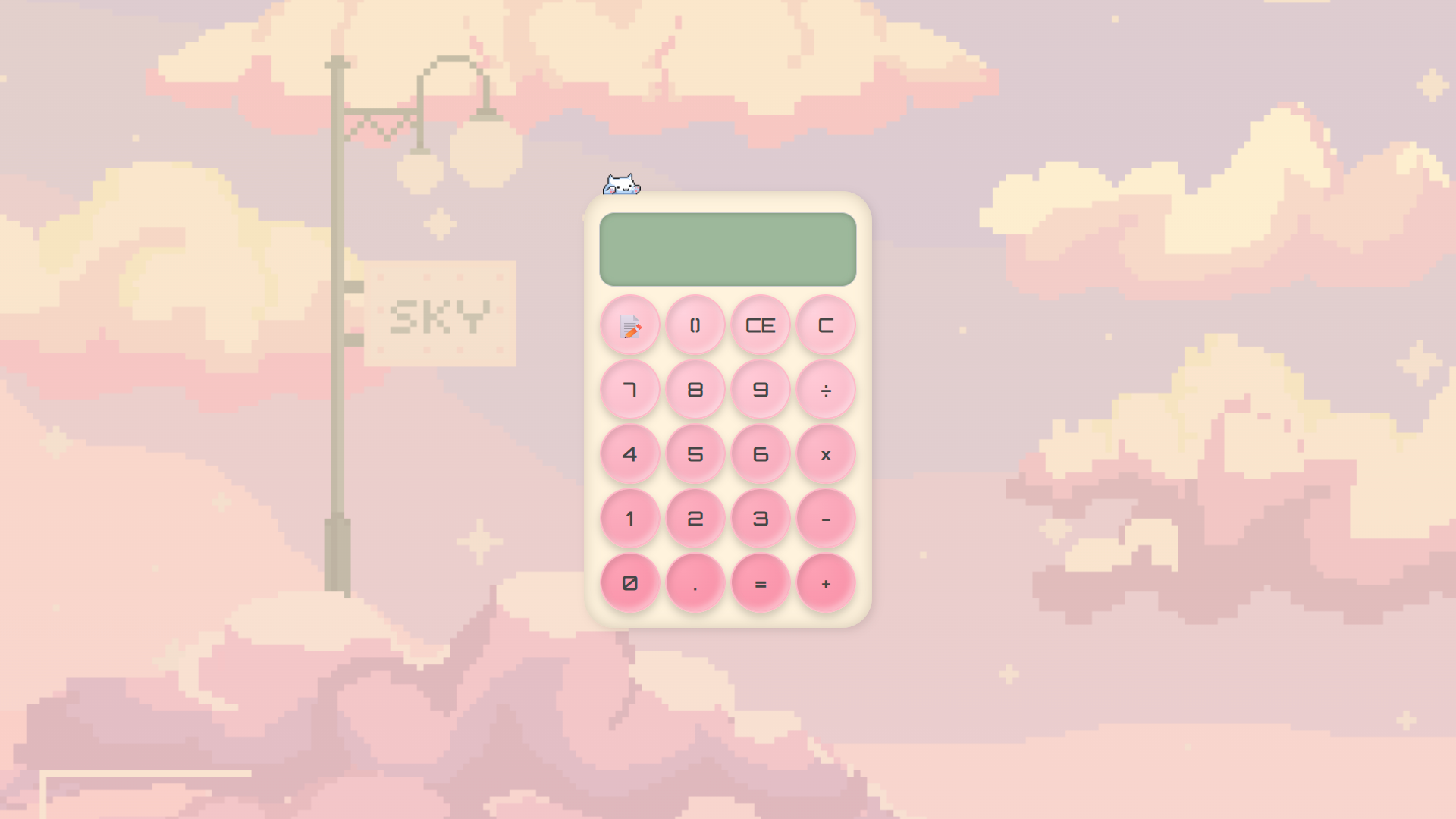 GitHub - Meera2906/Calculator: A streamlined and minimalistic web based calculator application