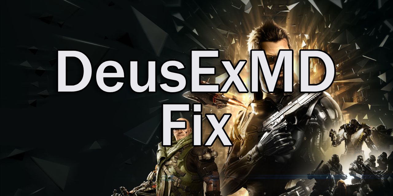 GitHub - Lyall/DeusExMDFix: An ASI plugin for Deus Ex: Mankind Divided that can skip intro logos ...