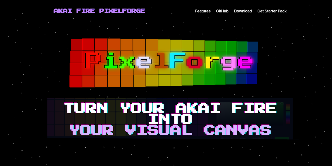 GitHub - Reg0lino/AKAI-Fire-PixelForge