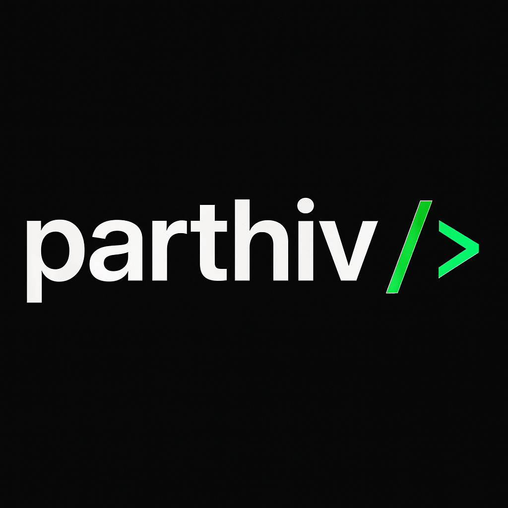 GitHub - pparthiv/parthiv-portfolio