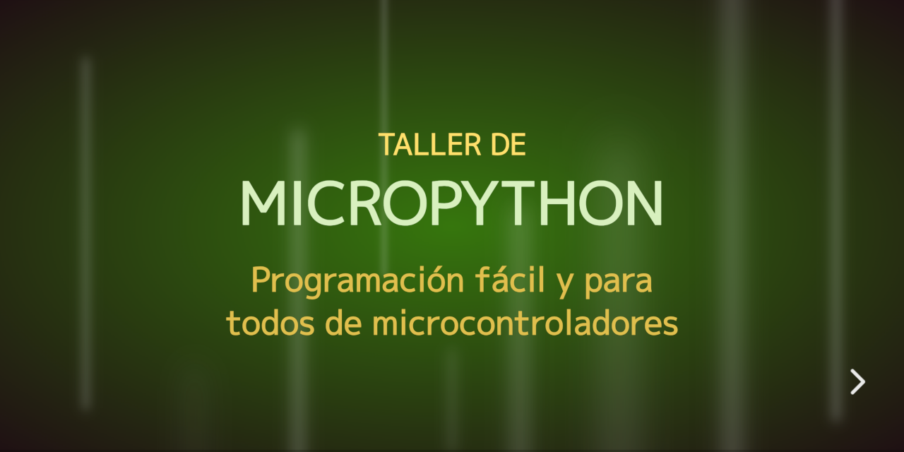 GitHub - Nekmo/micropython-presentacion: Presentación "Micropython: programación fácil y para ...