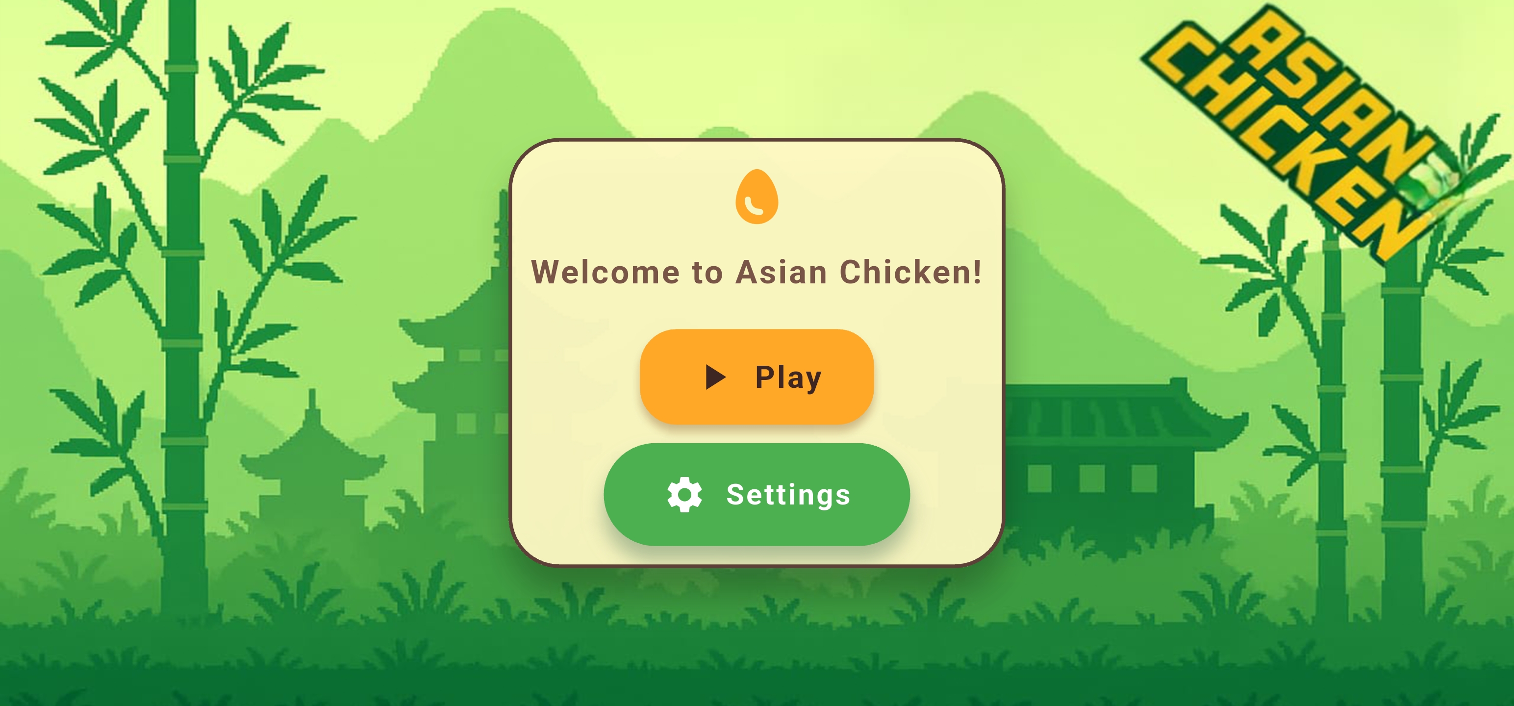 GitHub - Onnesok/asian_chicken: Asian Chicken is a 2D endless runner game built with Flutter and ...