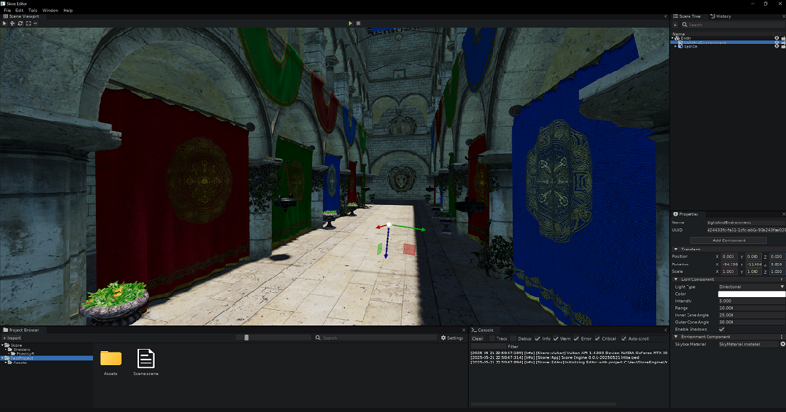 GitHub - SkoreEngine/Skore: Skore Engine – Multi-platform 2D and 3D game engine