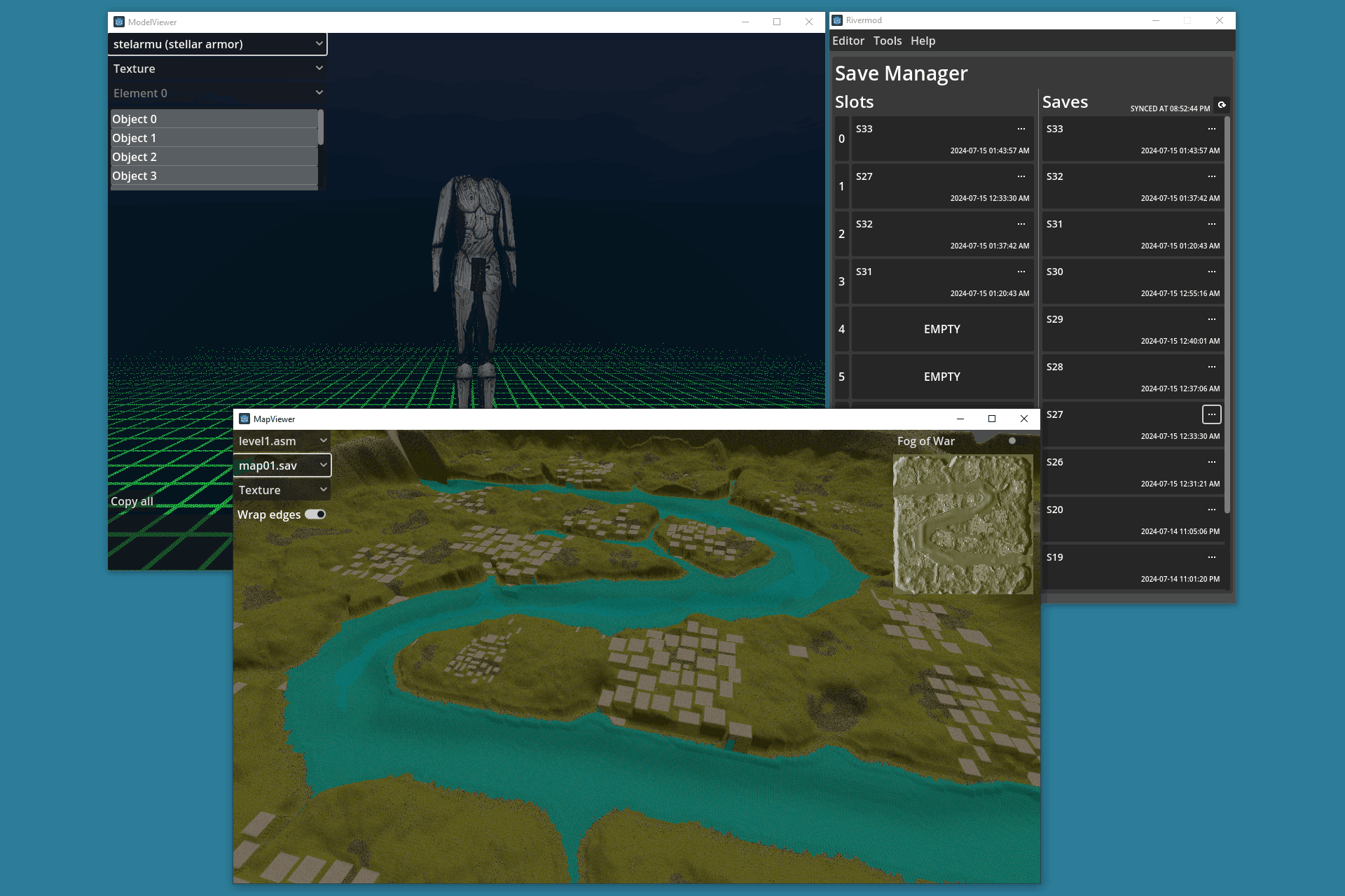 GitHub - nullbuilds/rivermod: Modding tools for the 1998 strategy game, Riverworld