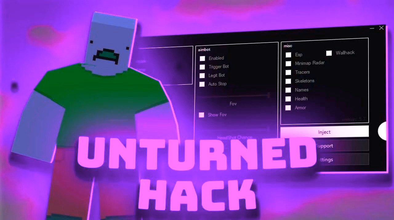 GitHub - hailglen2/Unturned-EX: UNTURNED Cheat - Aimbot, ESP, Ragebot hack, Skinchanger & more ...