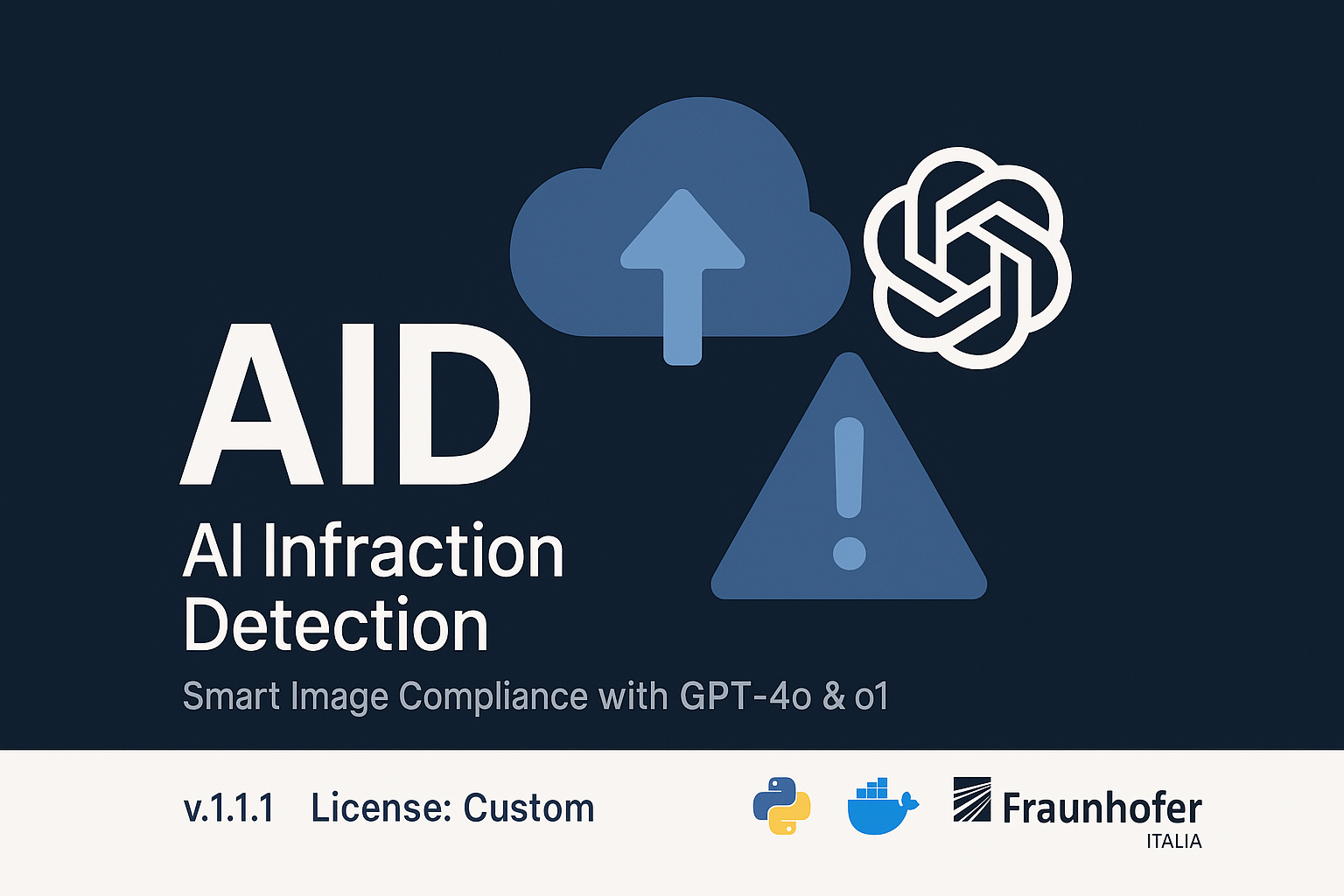 GitHub - fraunhofer-italia/AID-AI-Infraction-Detection: This repository hosts AID: AI Infraction ...