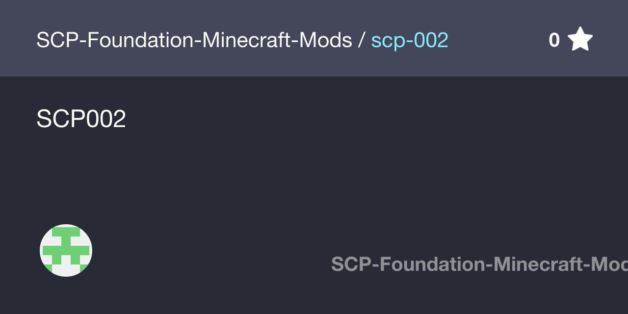 Workflow runs · SCP-Foundation-Minecraft-Mods/scp-002 · GitHub