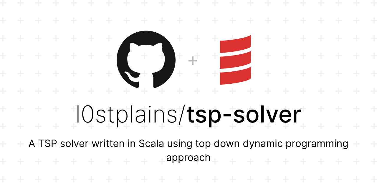 GitHub - l0stplains/tsp-solver: A TSP solver written in Scala using top down dynamic programming ...