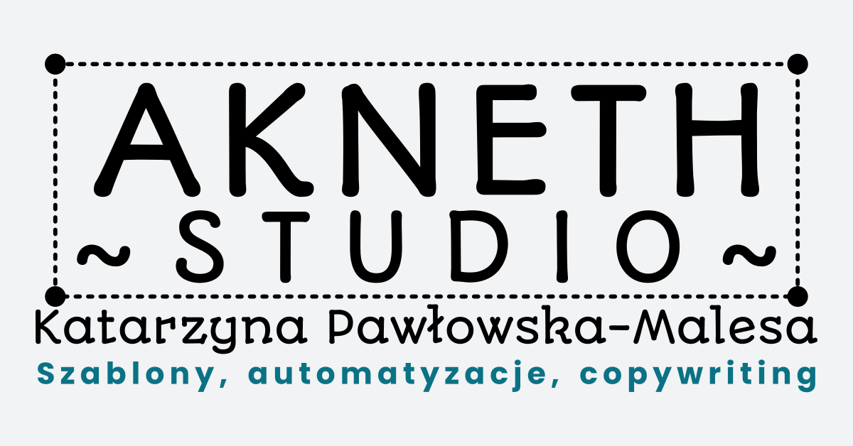 GitHub - akneth-studio/akneth.studio: Strona firmowa AKNETH Studio Katarzyna Pawłowska-Malesa